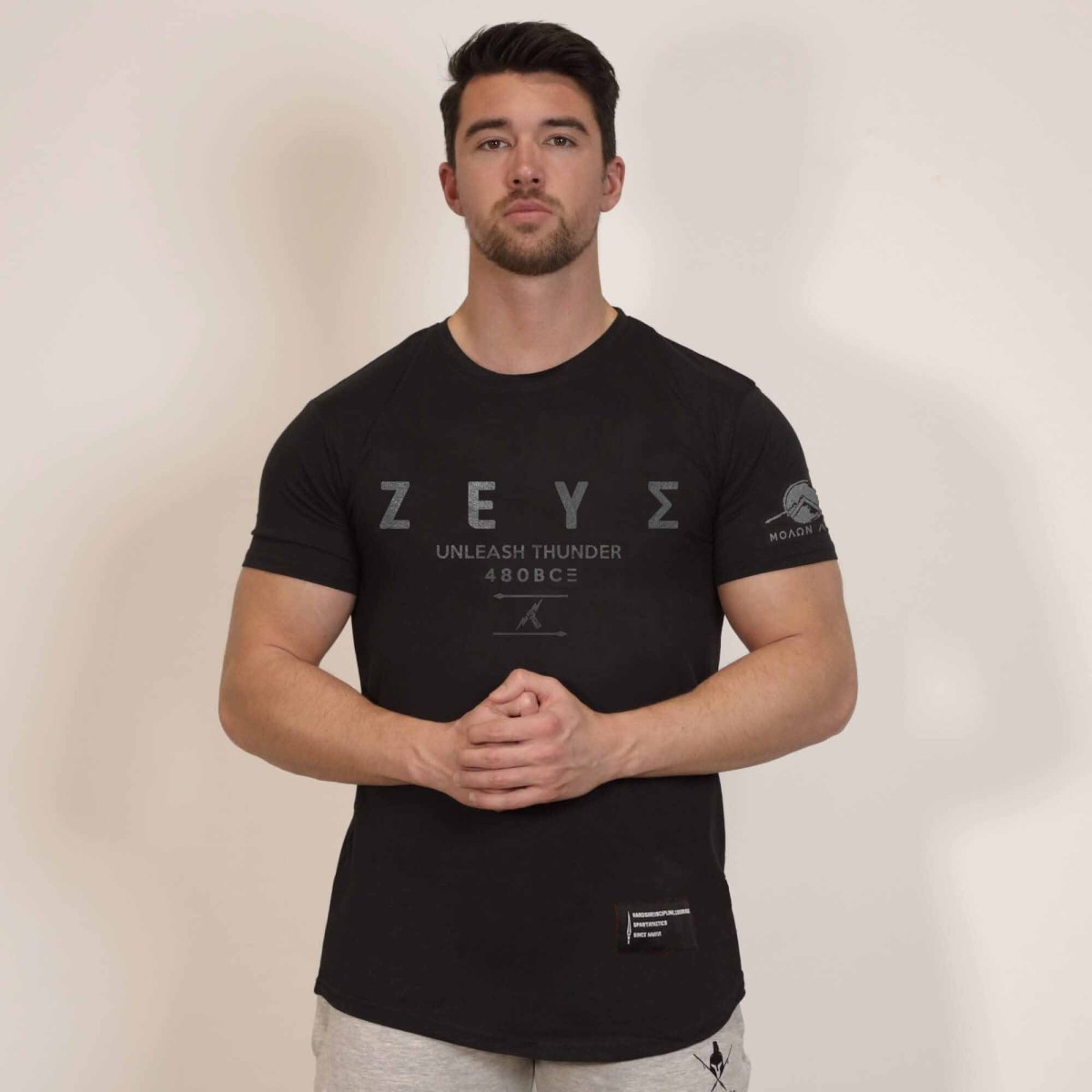 Nemesis T-Shirt - Onyx (Zeus - Black Edition) – ROW 🌎 | Spartathletics